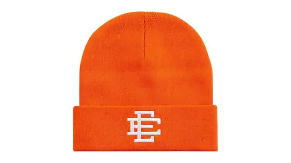 ERIC EMANUEL Ee Beanie - Orange/white