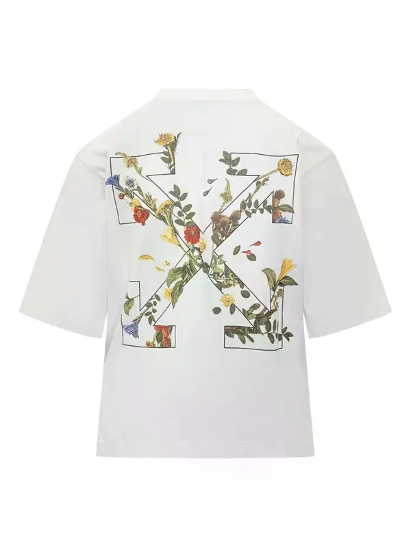 Off-White Floral-print T-shirt