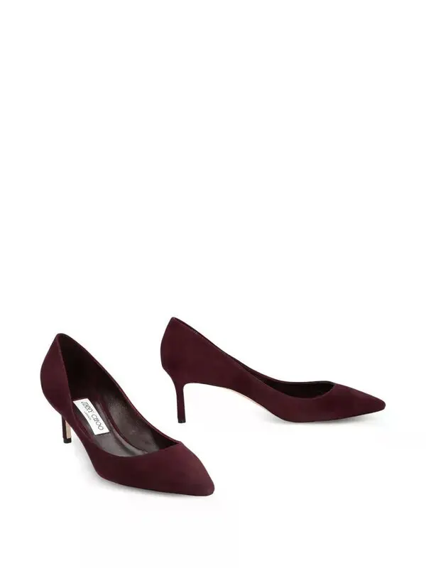JIMMY CHOO 60mm Romy Suede Pumps - Red