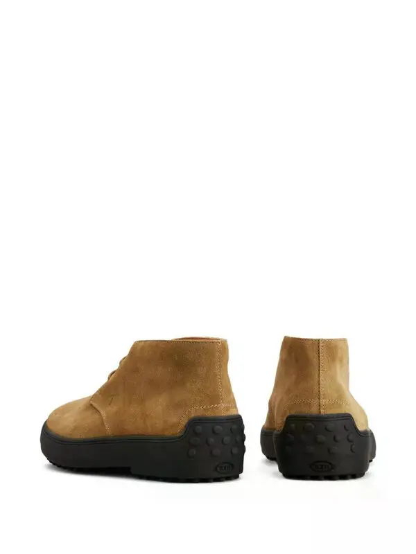 TOD'S Suede Lace-up Boots