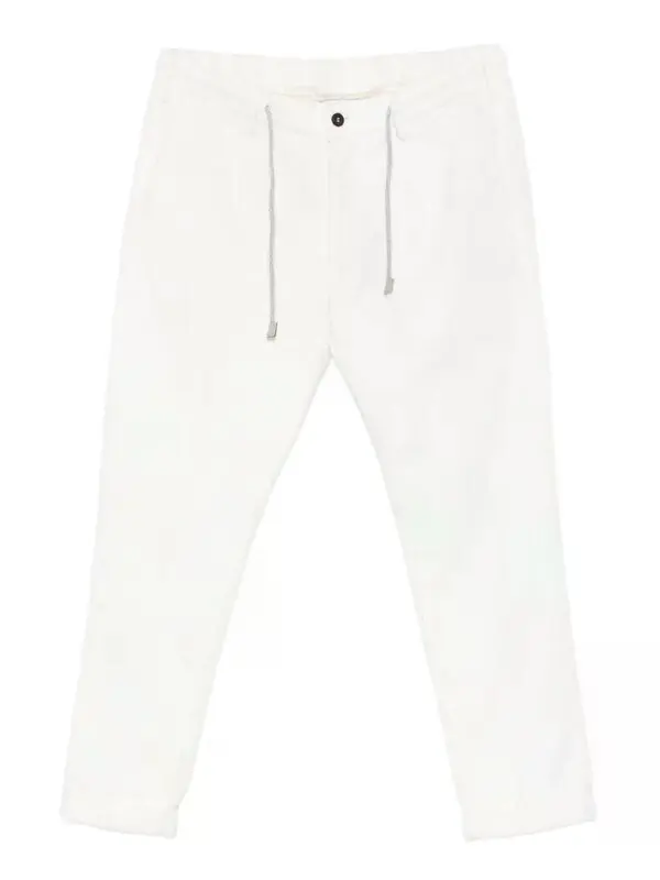 Eleventy Drawstring Trousers - White