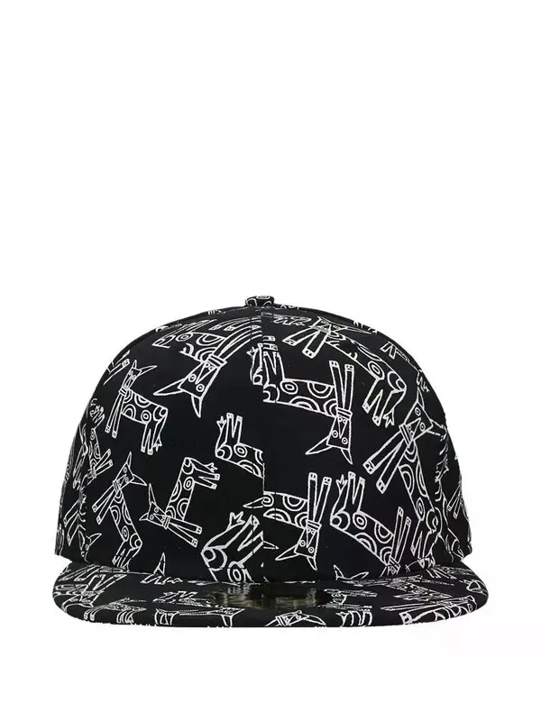 New Era X 10 Corso Como Animal-print Baseball Cap - Black