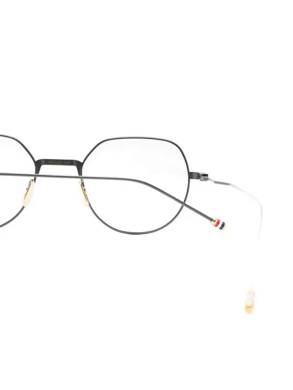 Thom Browne Round-frame Metal Glasses