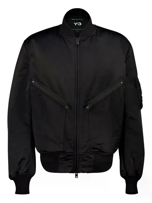 Y3 Zipped-pocket Bomber Jacket