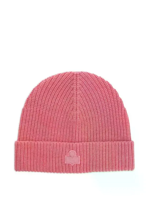 Isabel Marant Ribbed-knit Beanie - Pink