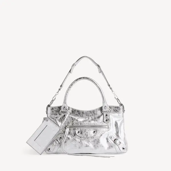 Balenciaga Le City First Bag - Silver