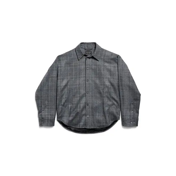 Balenciaga Garde-robe Tartan Overshirt