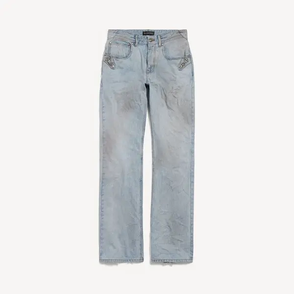 Balenciaga City Straight Leg Jeans