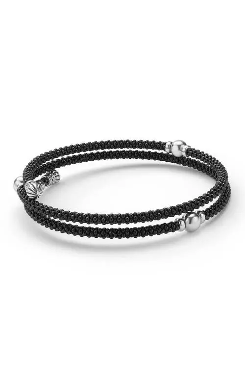 Lagos Caviar Bead Wrap Bracelet