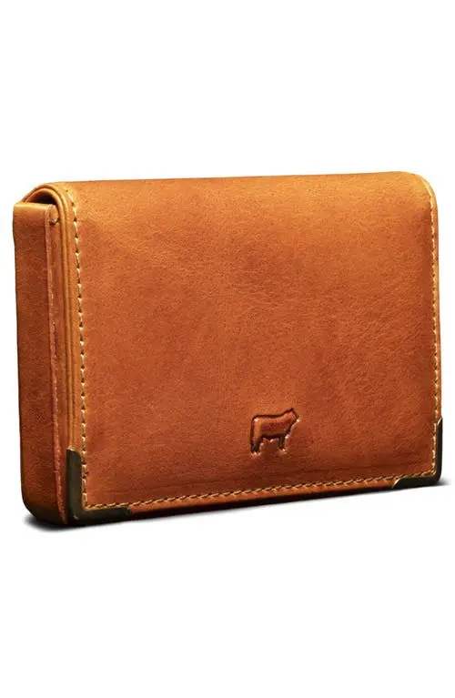 Will Leather Goods William Leather Card Case - Cognac