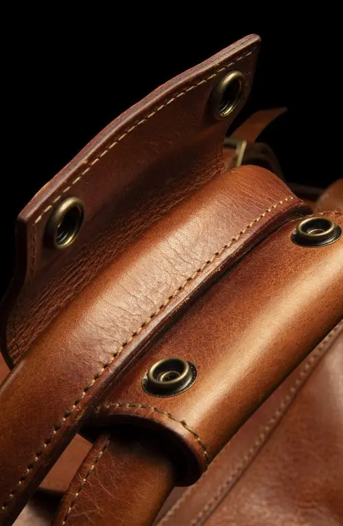 Will Leather Goods Expeditiona Duffle Bag - Cognac