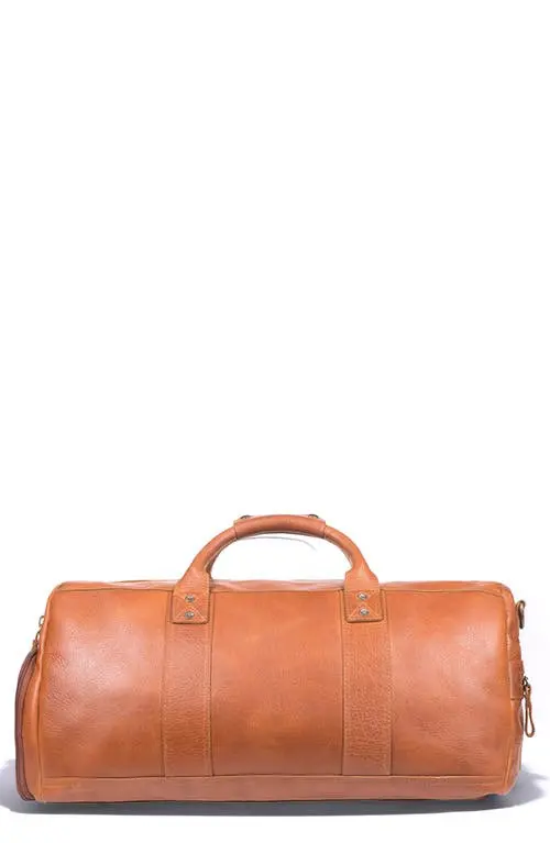 Will Leather Goods Atticus Leather Duffle Bag - Tan