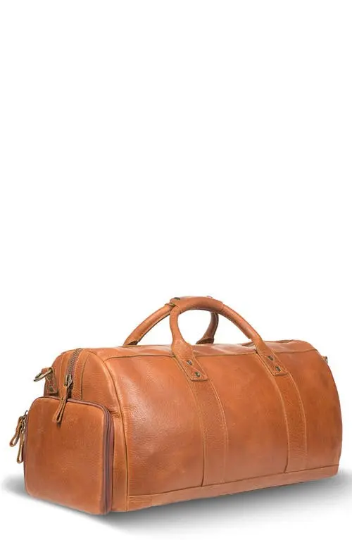 Will Leather Goods Atticus Leather Duffle Bag - Tan