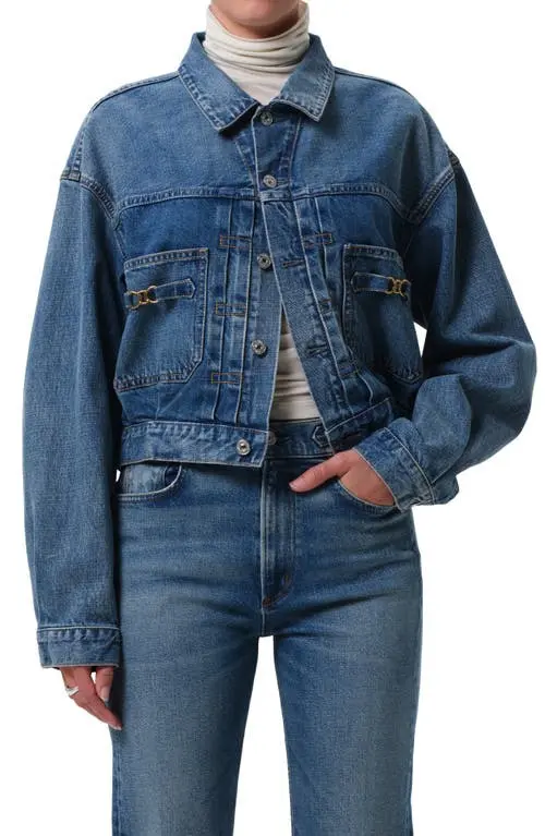 Citizens Of Humanity Horsebit Denim Trucker Jacket
