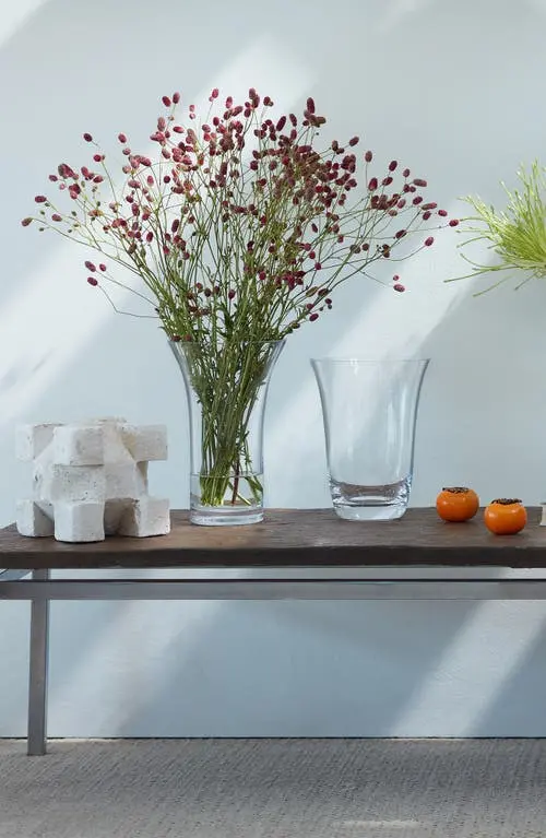 LSA Flower Flared Bouquet Glass Vase