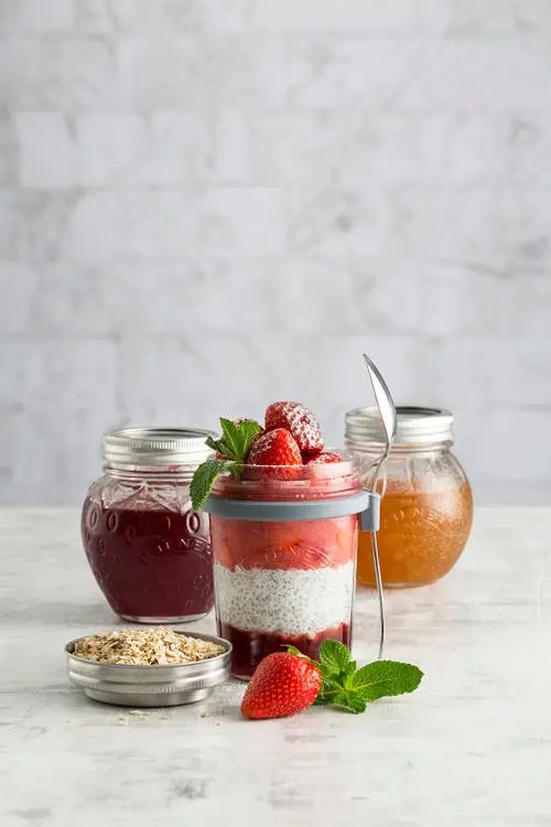 KILNER Parfait & Overnight Oats Jar Set