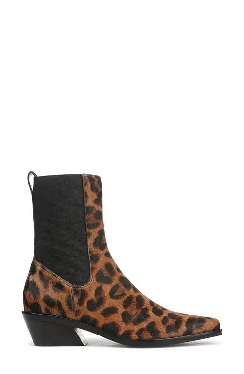 Nordstrom Ainsley Chelsea Boot - Tan Toasted Leopard