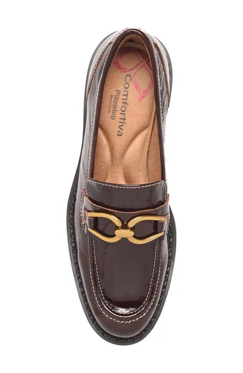 COMFORTIVA Ester Bit Loafer - Cognac