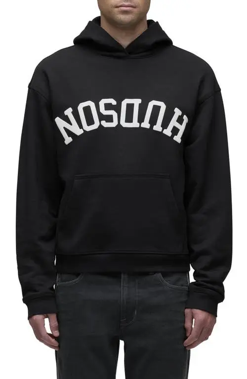 Hudson Jeans Classic Flipped Logo Hoodie
