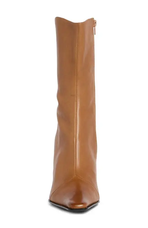 Jeffrey Campbell Be Bold Bootie - Camel Distressed