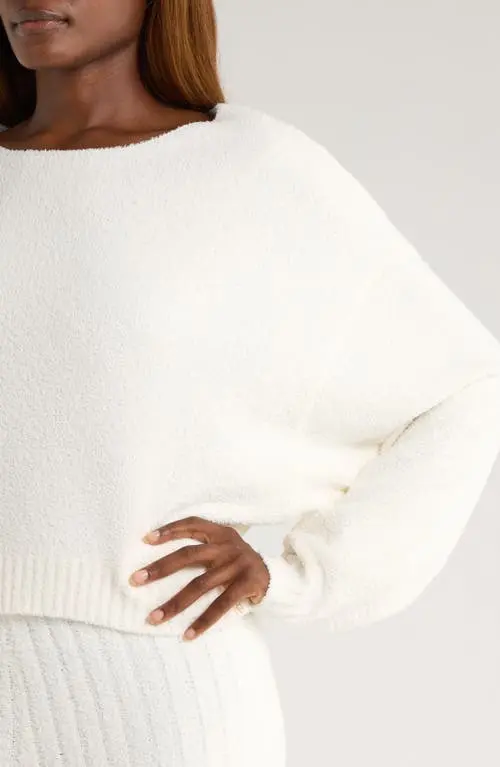 UGG Novalie Slouchy Pullover Sweater - Crm
