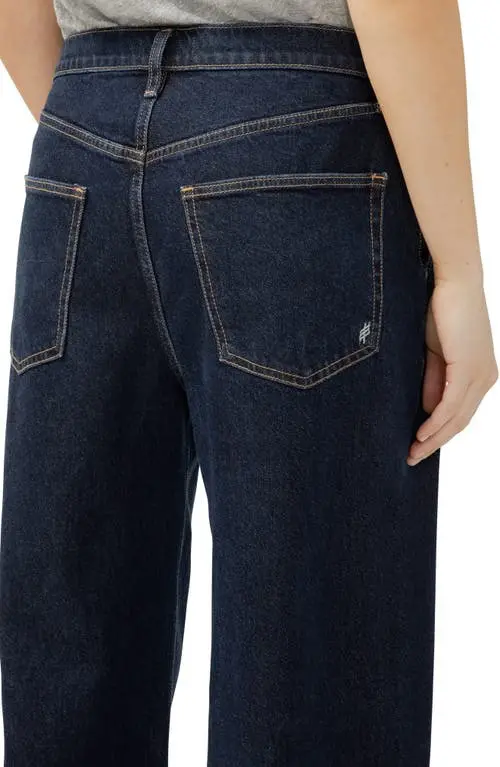 SILVER JEANS CO. Pleated High-waist Wide-leg Trouser Jeans
