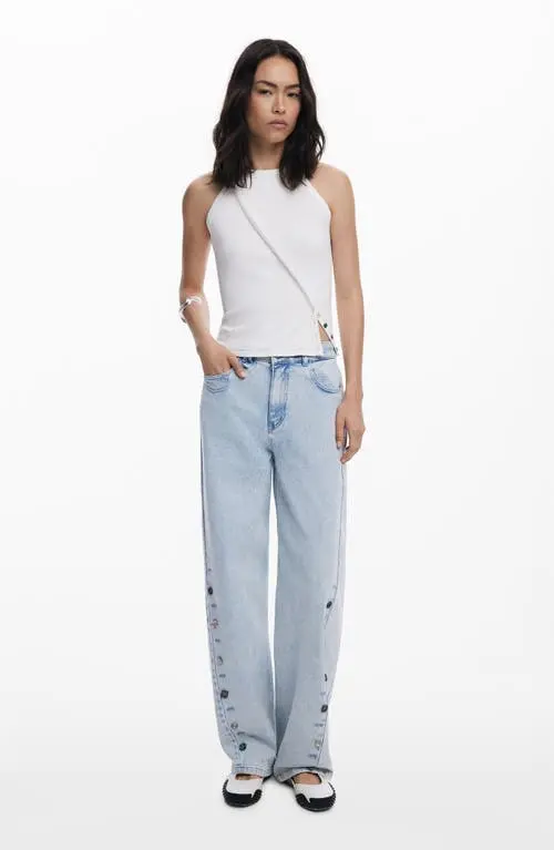 Desigual Straps Rib Tank