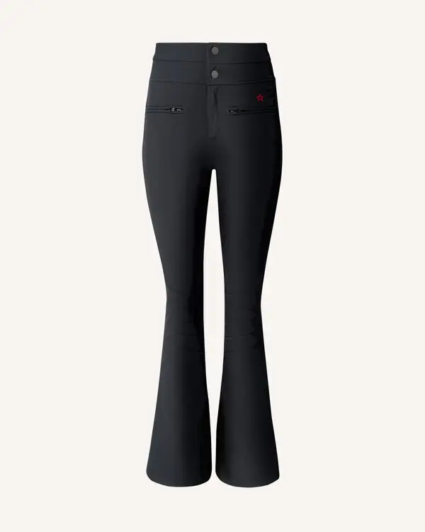 Perfect Moment High-waist Aurora Flare Ski Pant - Black