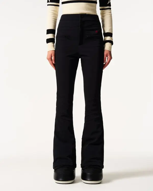Perfect Moment High-waist Aurora Flare Ski Pant - Black