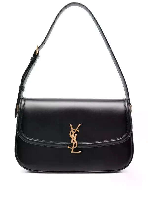 Saint Laurent Medium Solferino Shoulder Bag - Black