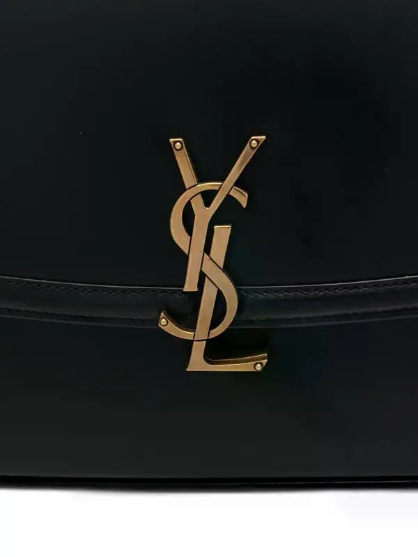 Saint Laurent Medium Solferino Shoulder Bag - Black