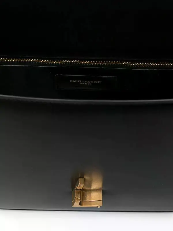 Saint Laurent Medium Solferino Shoulder Bag - Black