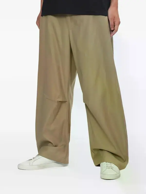 Comme Des Garçons Triple Layer Wide-leg Trousers