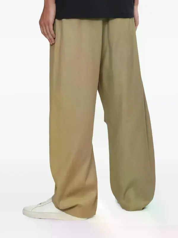 Comme Des Garçons Triple Layer Wide-leg Trousers