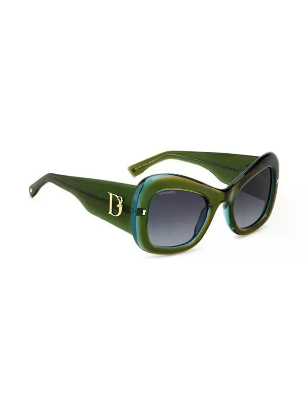 Dsquared2 Logo-plaque Butterfly Sunglasses