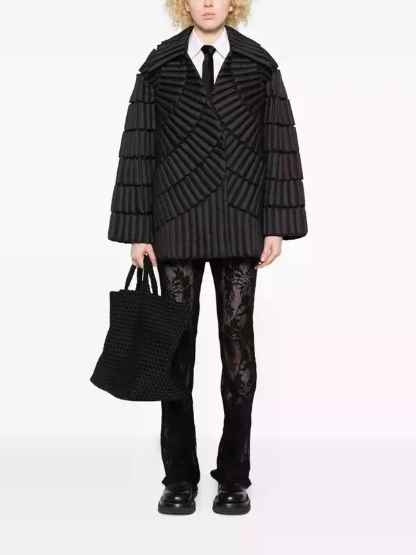 RAXXY Quilted V-neck Jacket