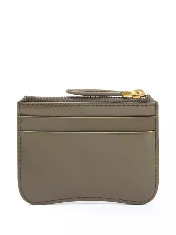AMI Paris Paris Paris Leather Cardholder