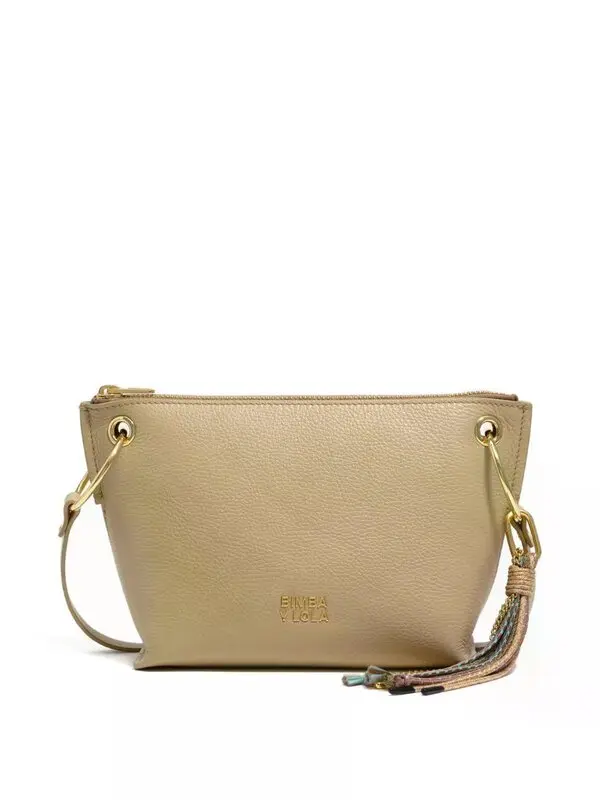 Bimba Y Lola Medium Trapezium Leather Crossbody Bag