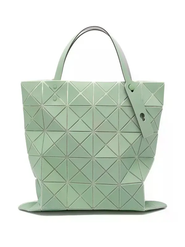 Issey Miyake Geometric-pattern Tote - Green