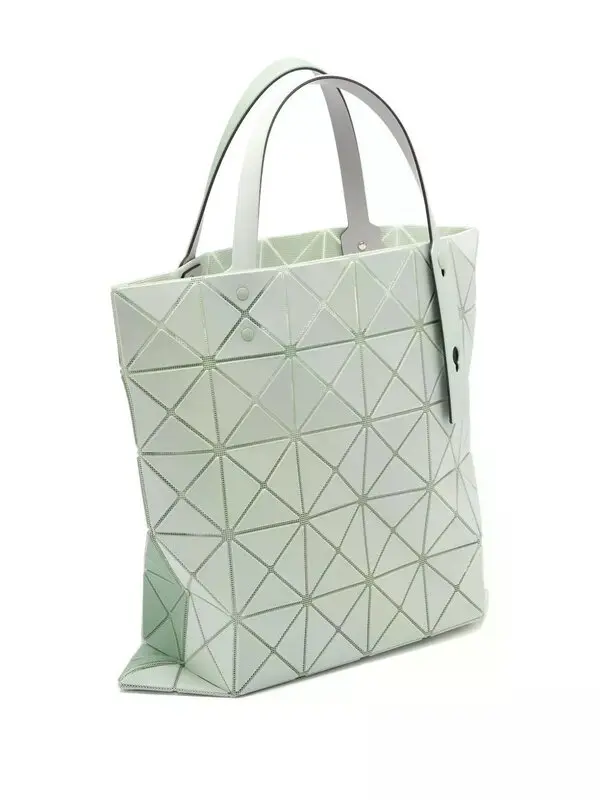 Issey Miyake Geometric-pattern Tote - Green