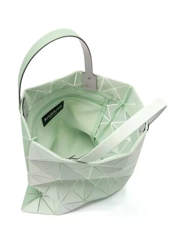 Issey Miyake Geometric-pattern Tote - Green