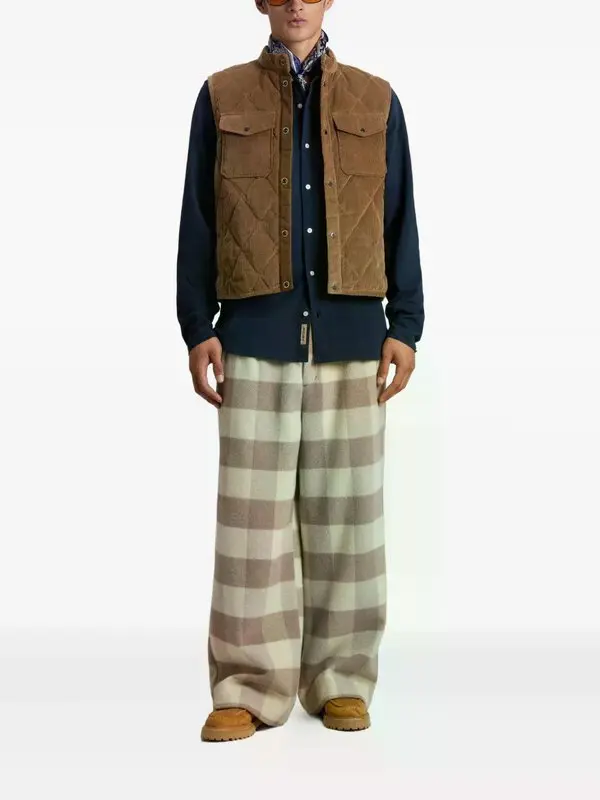 Woolrich Corduroy Quilted Gilet