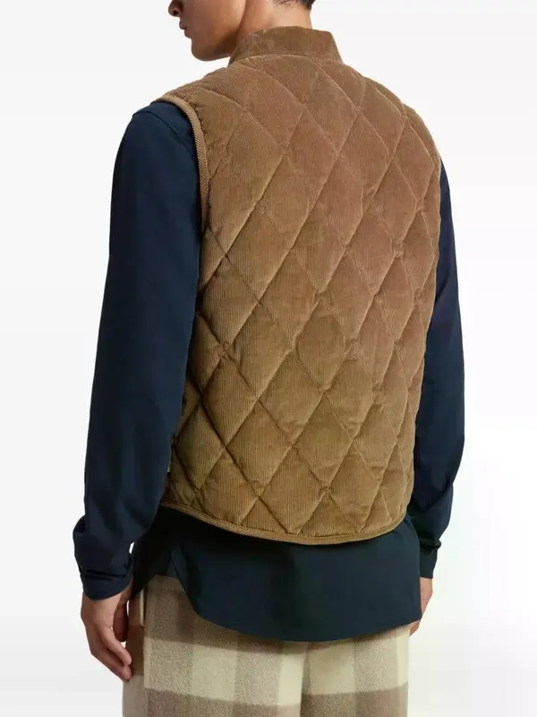 Woolrich Corduroy Quilted Gilet