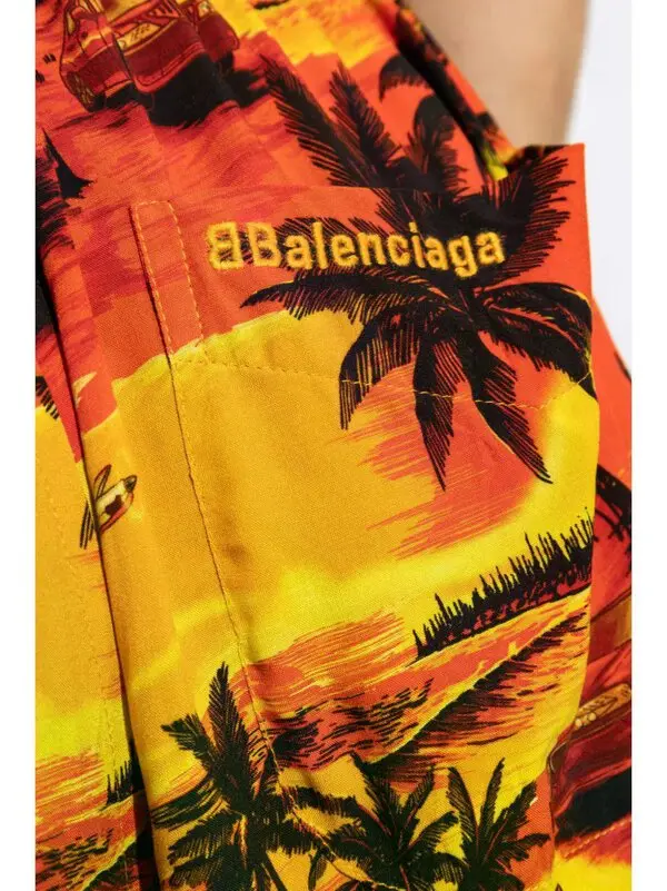 Balenciaga Printed Trousers