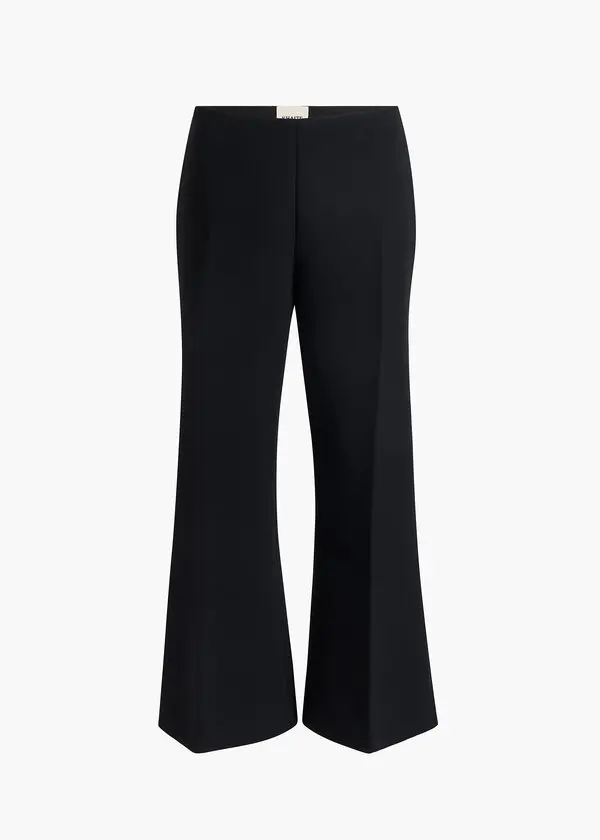 Khaite Walter Pant In Crepe - Black