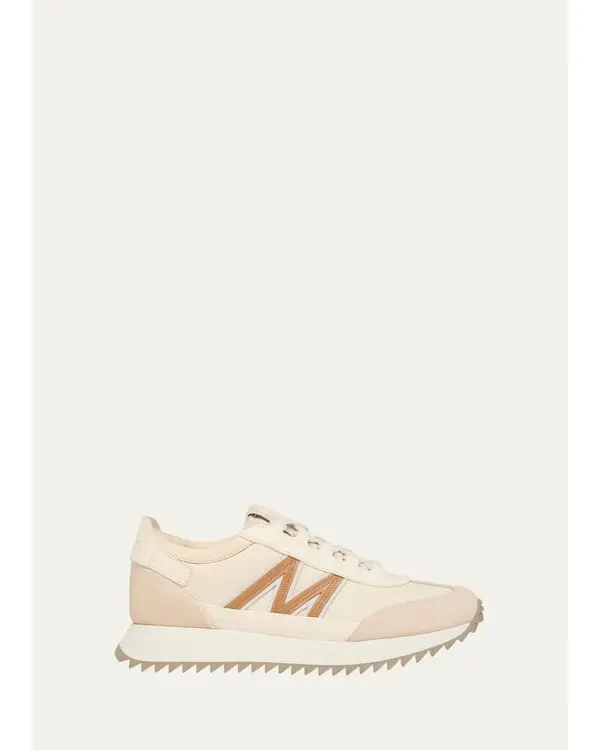 Moncler Pacey2 Low-top Sneakers - Light Beige