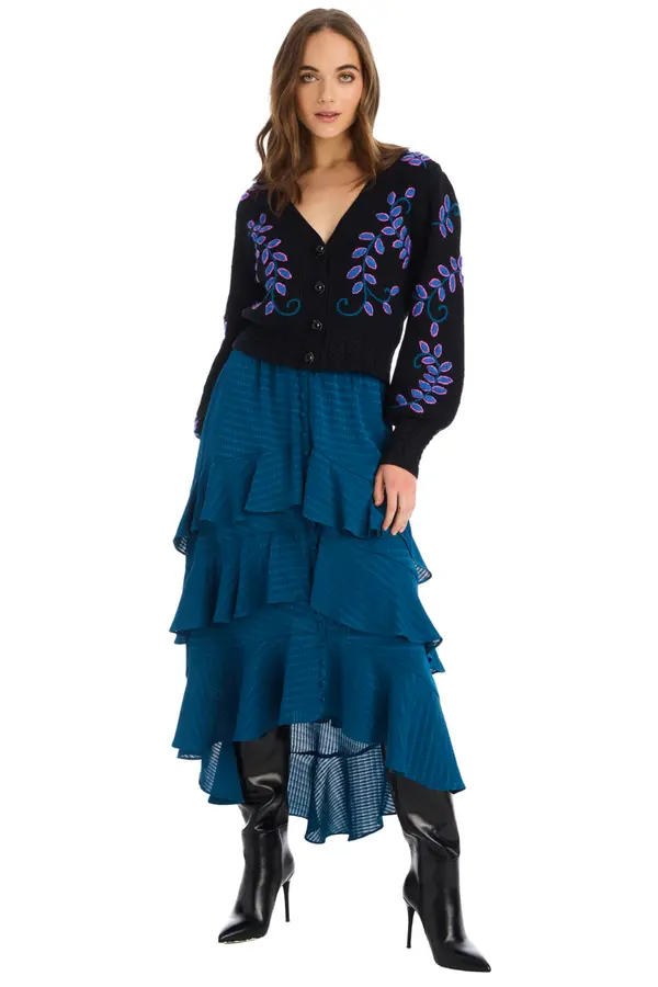 ALLISON NEW YORK Ella Midi Skirt