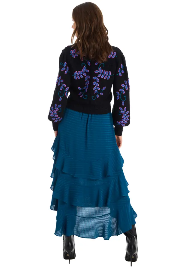 ALLISON NEW YORK Ella Midi Skirt
