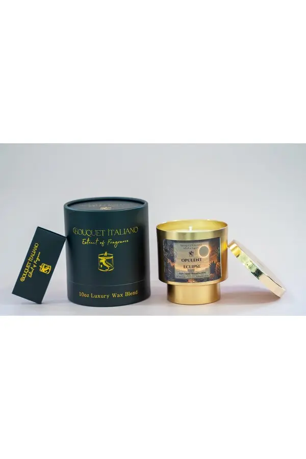 BOUQUET ITALIANO Opulent Eclips Luxury Candle - Green