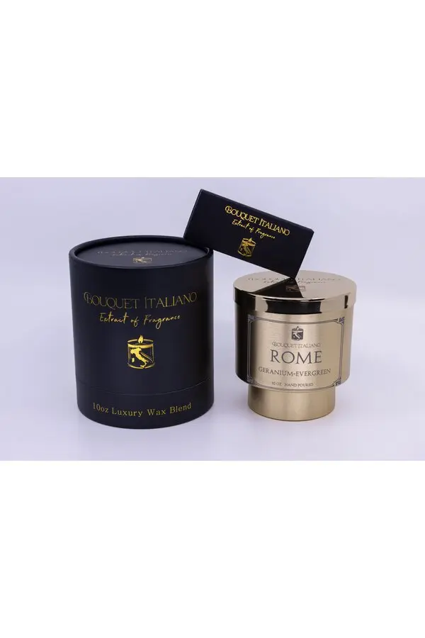BOUQUET ITALIANO Rome Luxury Candle - Green